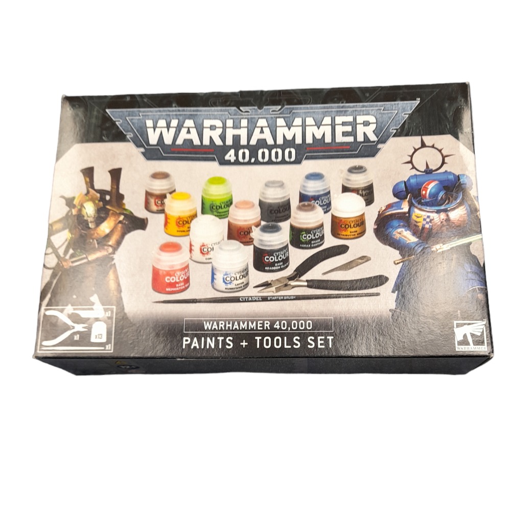 warhammer WARHAMMER 40K Paints + Tools Set - Own4Less